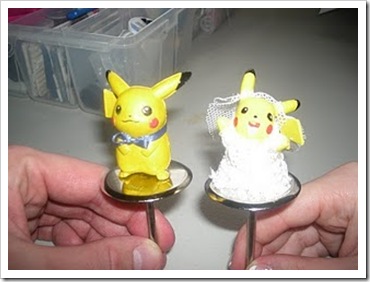 Personalized Cake Toppers to Top It All: Pikachu Wedding Cake Toppers ...